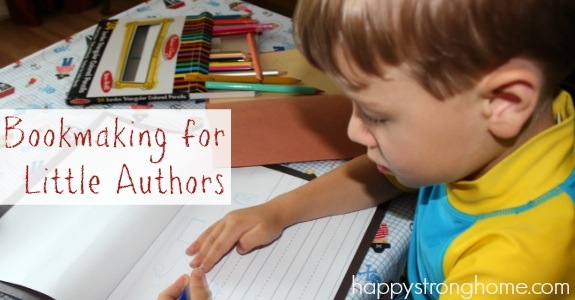 A Bookmaking Project for the Littlest Authors - Happy Strong Home