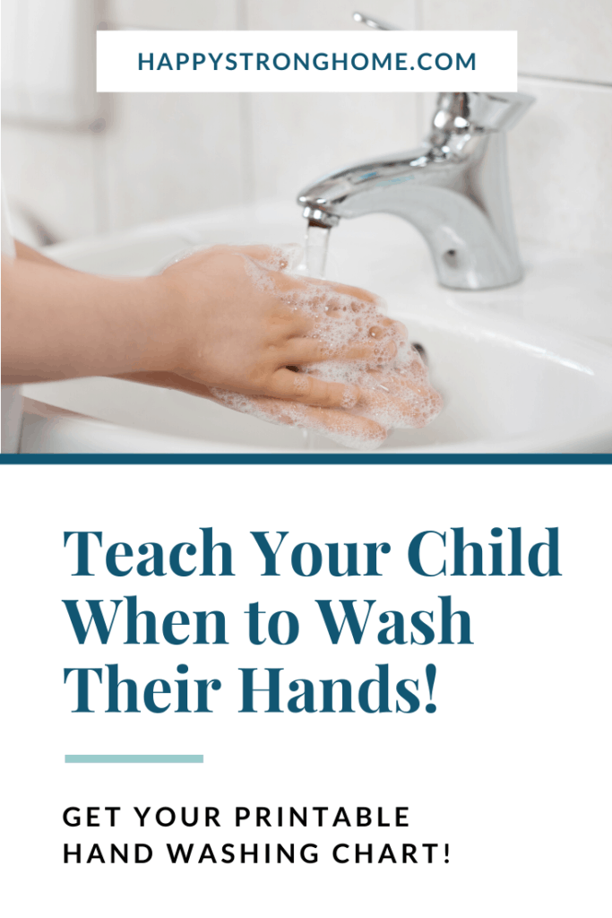 FREE! Handwashing Routines Printable - Happy Strong Home