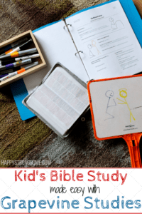 Kids' Bible Study Made Easy ~ Grapevine Studies The Resurrection Review - Happy Strong Home