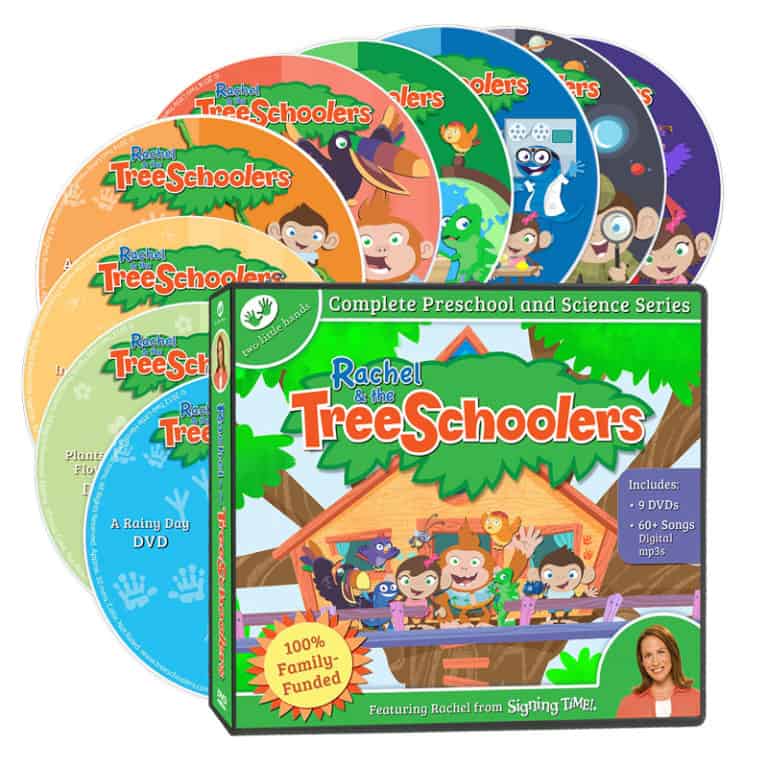 Learning Sign Language with Rachel and the TreeSchoolers - Happy Strong ...