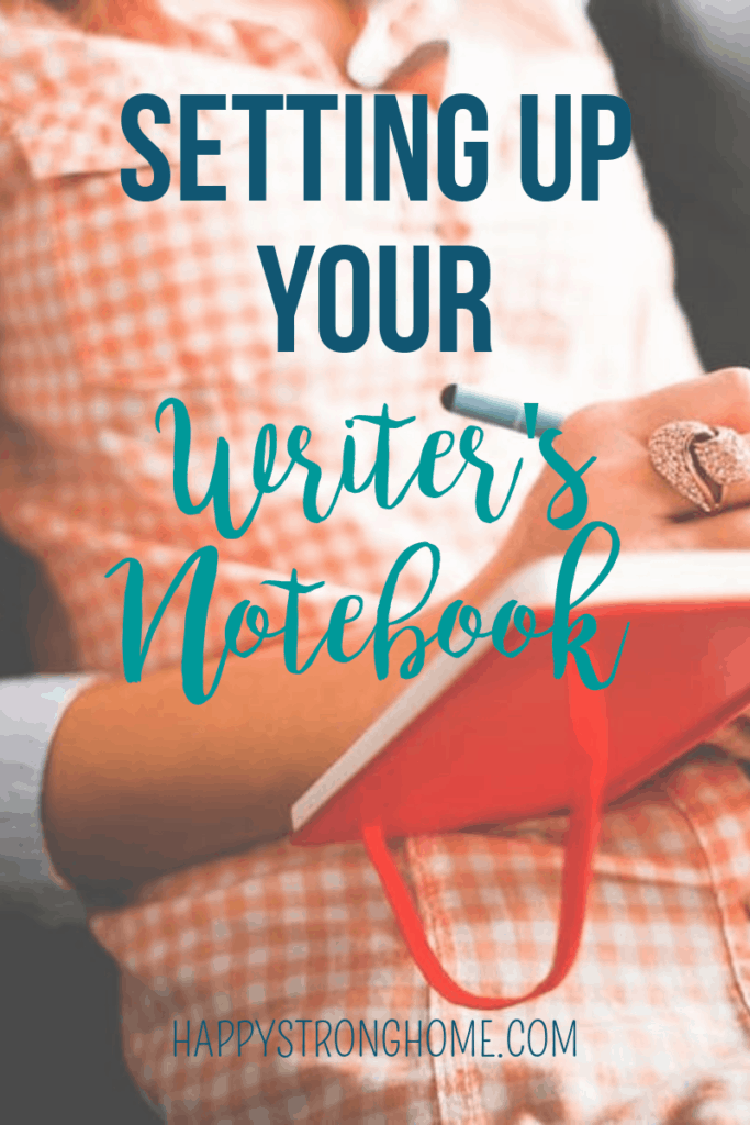 Preparing a Personalized Writer's Notebook, for teens and adults ...