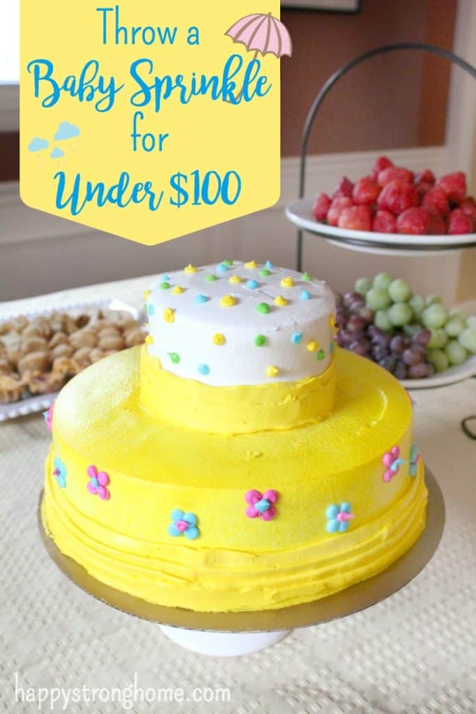Throw a Baby Sprinkle for Under $100! - Happy Strong Home
