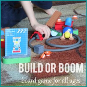 Build or BOOM - a smashingly fun game for kids - Happy Strong Home