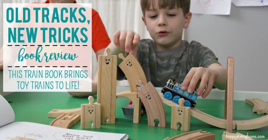 New train book brings toy trains to life + Tracks Snacks Recipe - Happy ...
