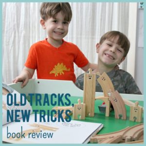 New train book brings toy trains to life + Tracks Snacks Recipe - Happy ...