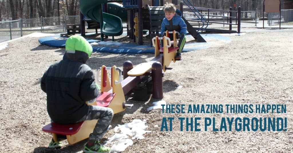 These amazing things are happening at the playground! Come and see ...