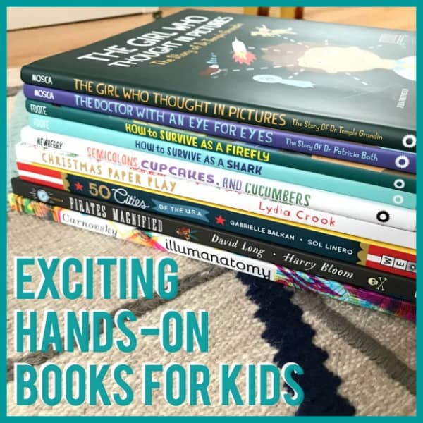 Gift Guide to Exciting Hands-on Books for Kids | Happy Strong Home