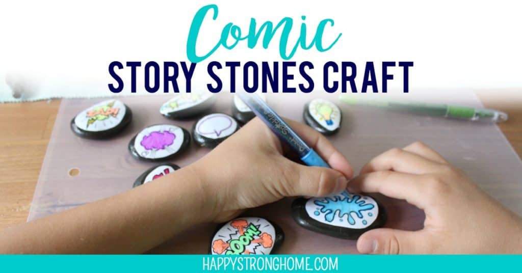 Comic Story Stones: A Hands-On Writing Activity for Visual Storytelling