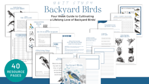 Share the Delight of Backyard Birds: Homeschool Unit Study - Happy ...