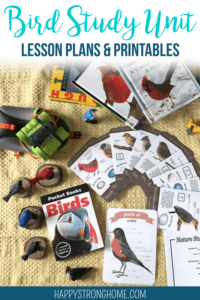 Share the Delight of Backyard Birds: Homeschool Unit Study - Happy ...