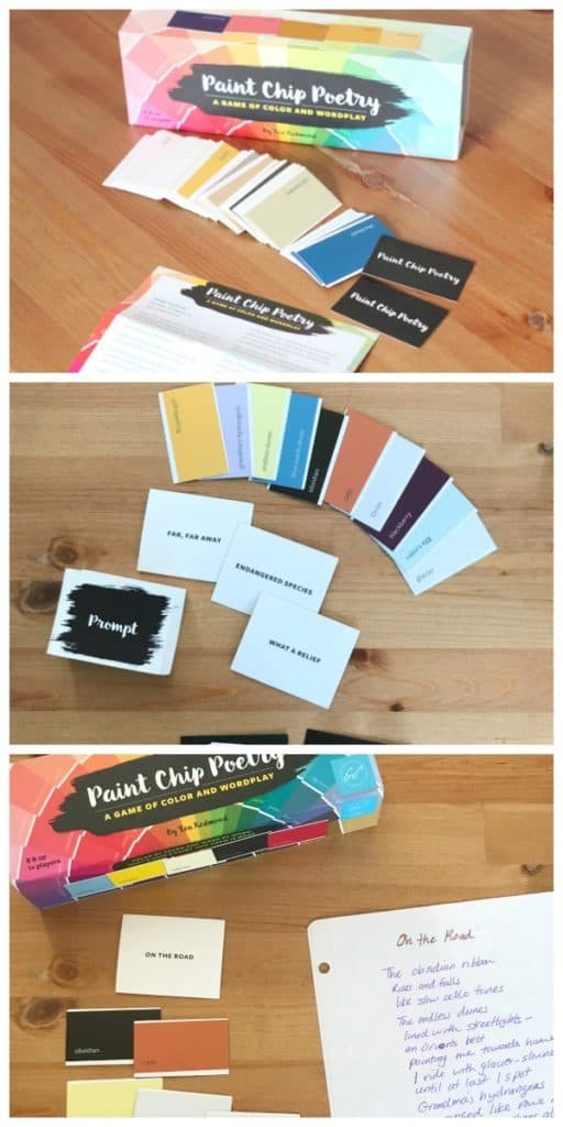 Paint Chip Poetry & other Poetry Games! - Happy Strong Home