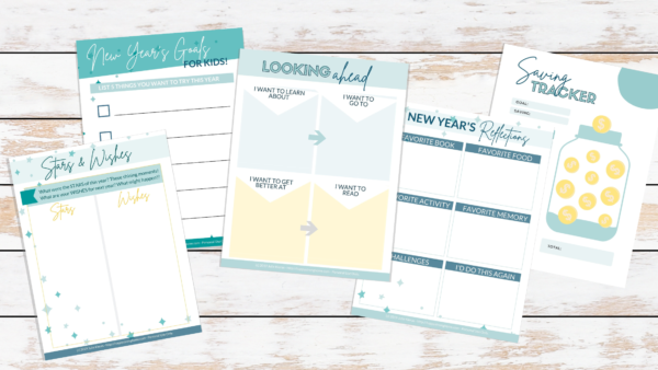 Goal Setting for Preschoolers: New Year's Stars and Wishes {Printable}