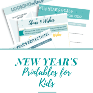 Goal Setting for Preschoolers: New Year's Stars and Wishes {Printable}
