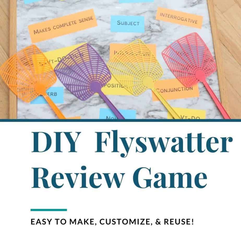 Back-to-School Flyswatter Review Game Idea - Happy Strong Home