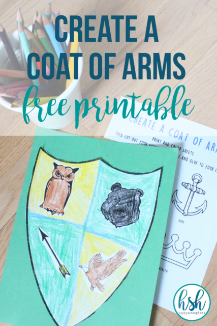 Medieval Times Fun: Create a Coat of Arms Activity - FREE Printable ...
