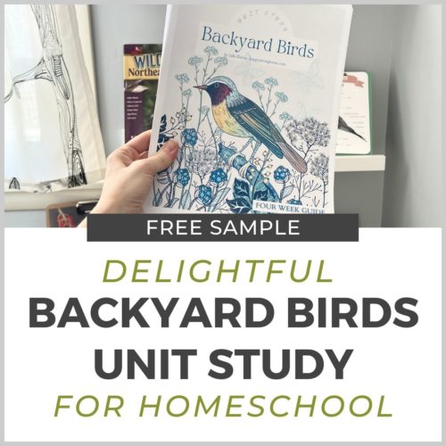 Share the Delight of Backyard Birds: Homeschool Unit Study - Happy ...