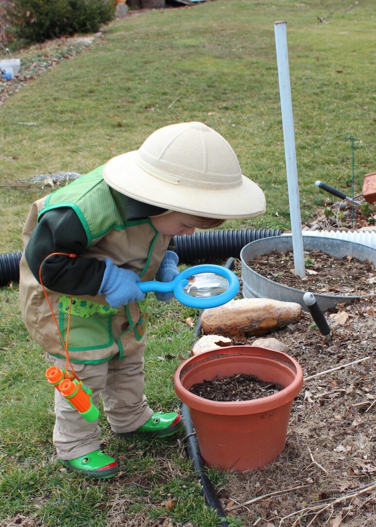 Explore Outdoors: Take a Spring Sensory Walk - Happy Strong Home
