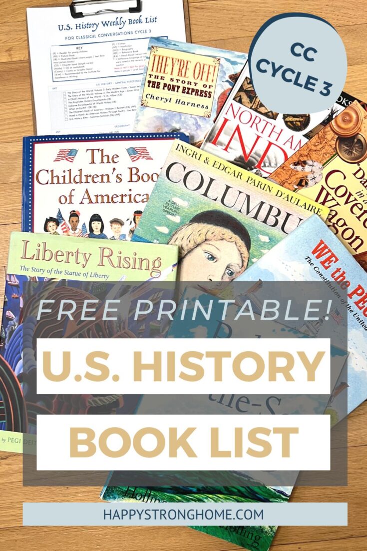 U.S. History Books for Kids: CC Cycle 3 Book List