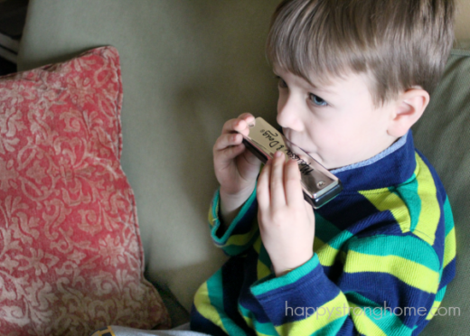 Handmade Musical Instruments Craft for Preschool - Happy Strong Home