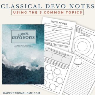 Applying the Five Common Topics to Bible Study: Go Deeper!